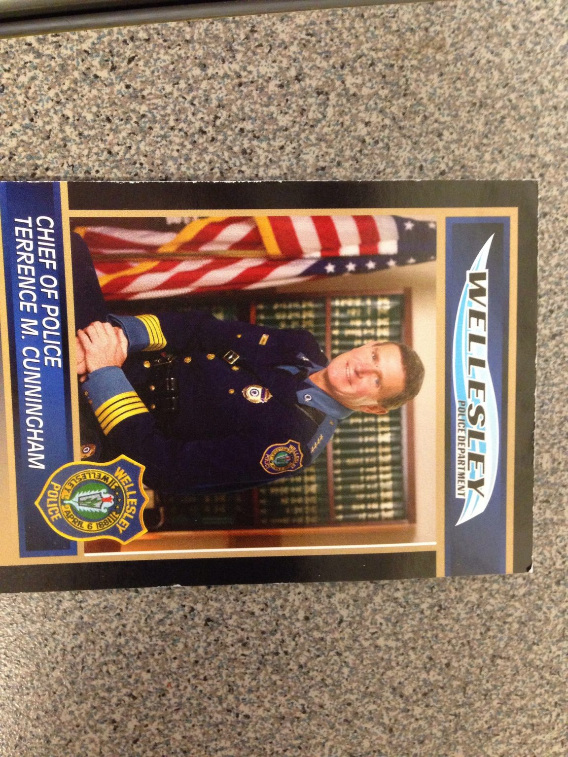 Our kids suspect Will Ferrell and Wellesley Police Chief were separated ...