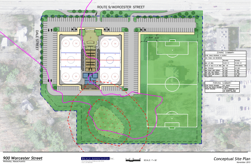 Wellesley public to get closer look at 900 Worcester St. rink/pool ...