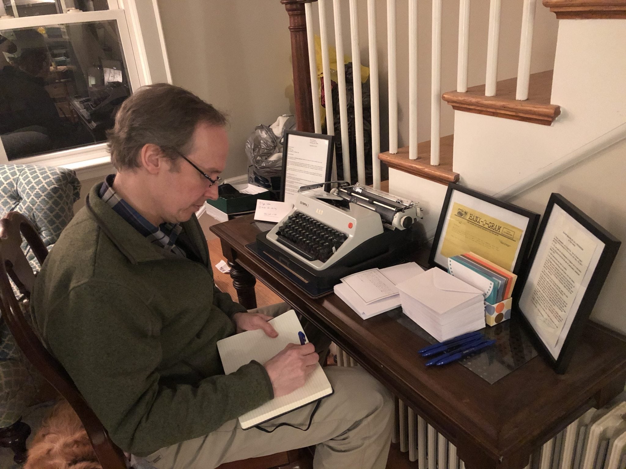 Tom Hanks sends Wellesley family a vintage typewriter - The Swellesley ...