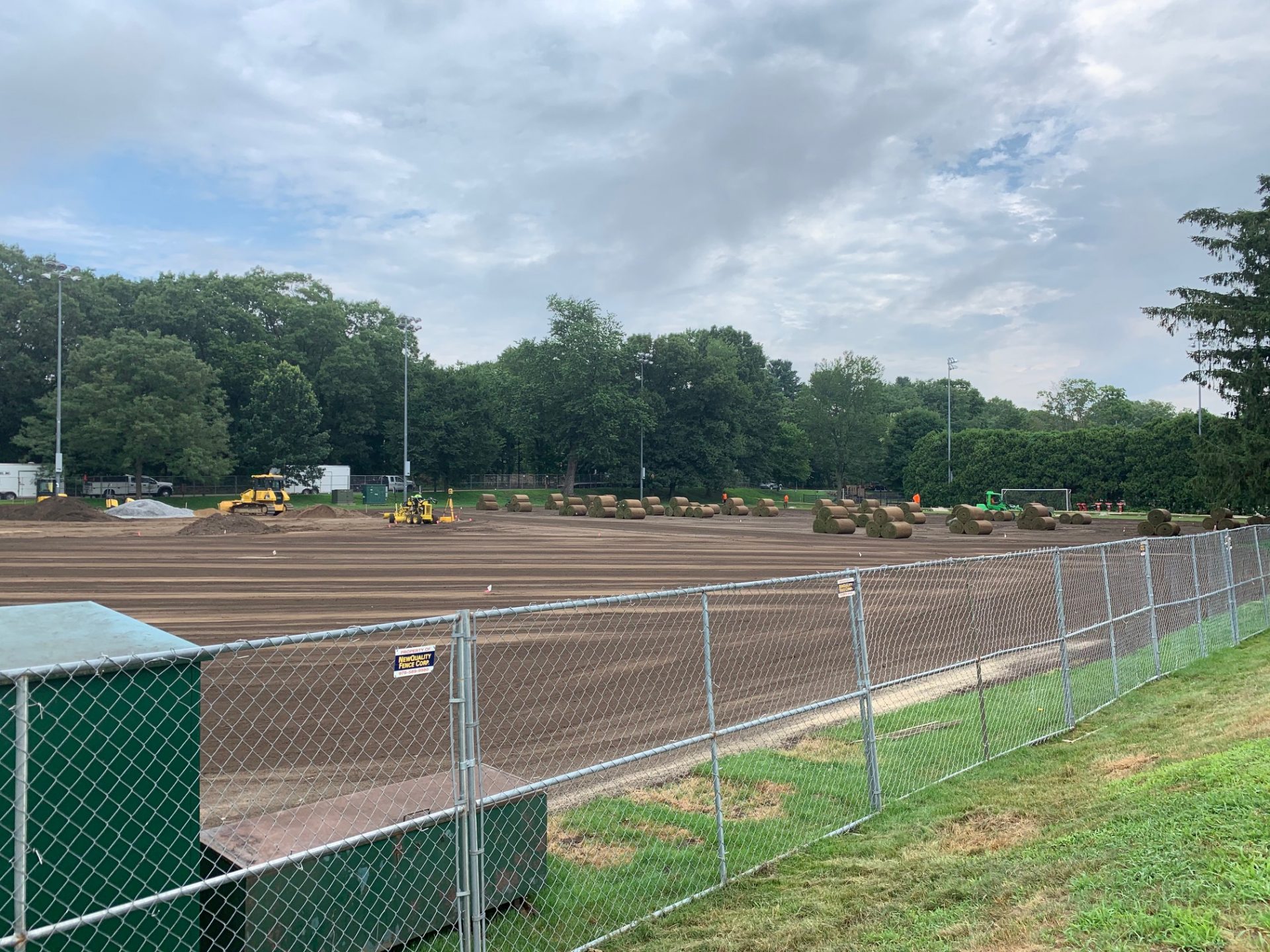 Wellesley's Warren Field construction underway - The Swellesley Report