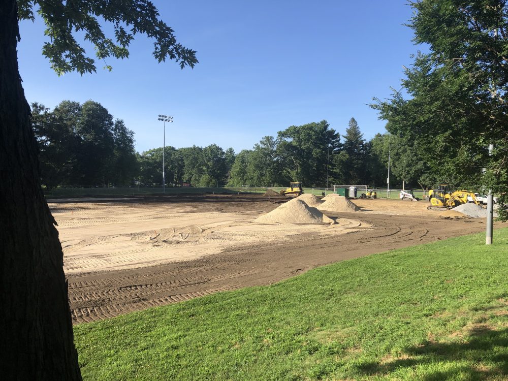 Wellesley's Warren Field construction underway - The Swellesley Report