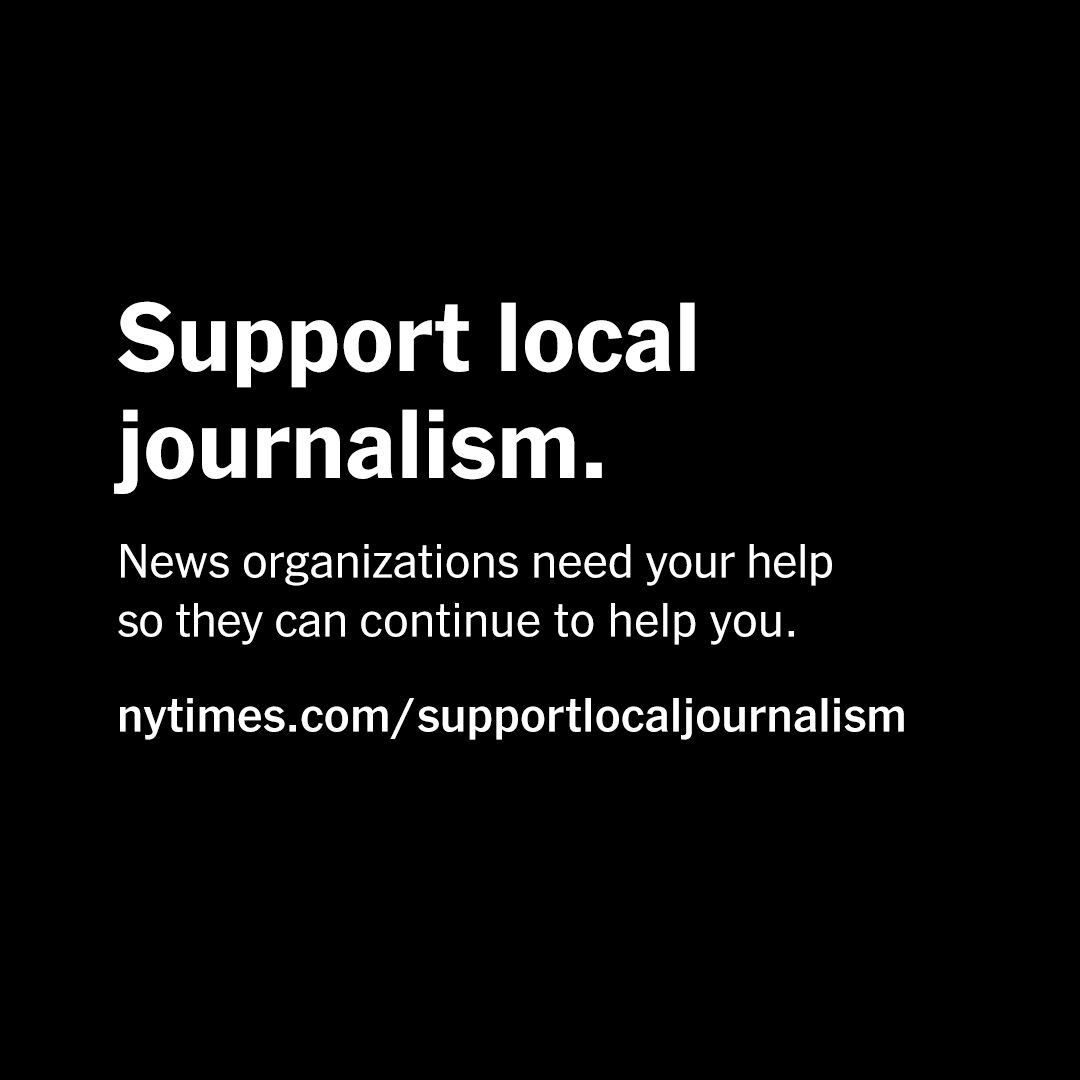 The New York Times says to support local journalism like ours - The ...