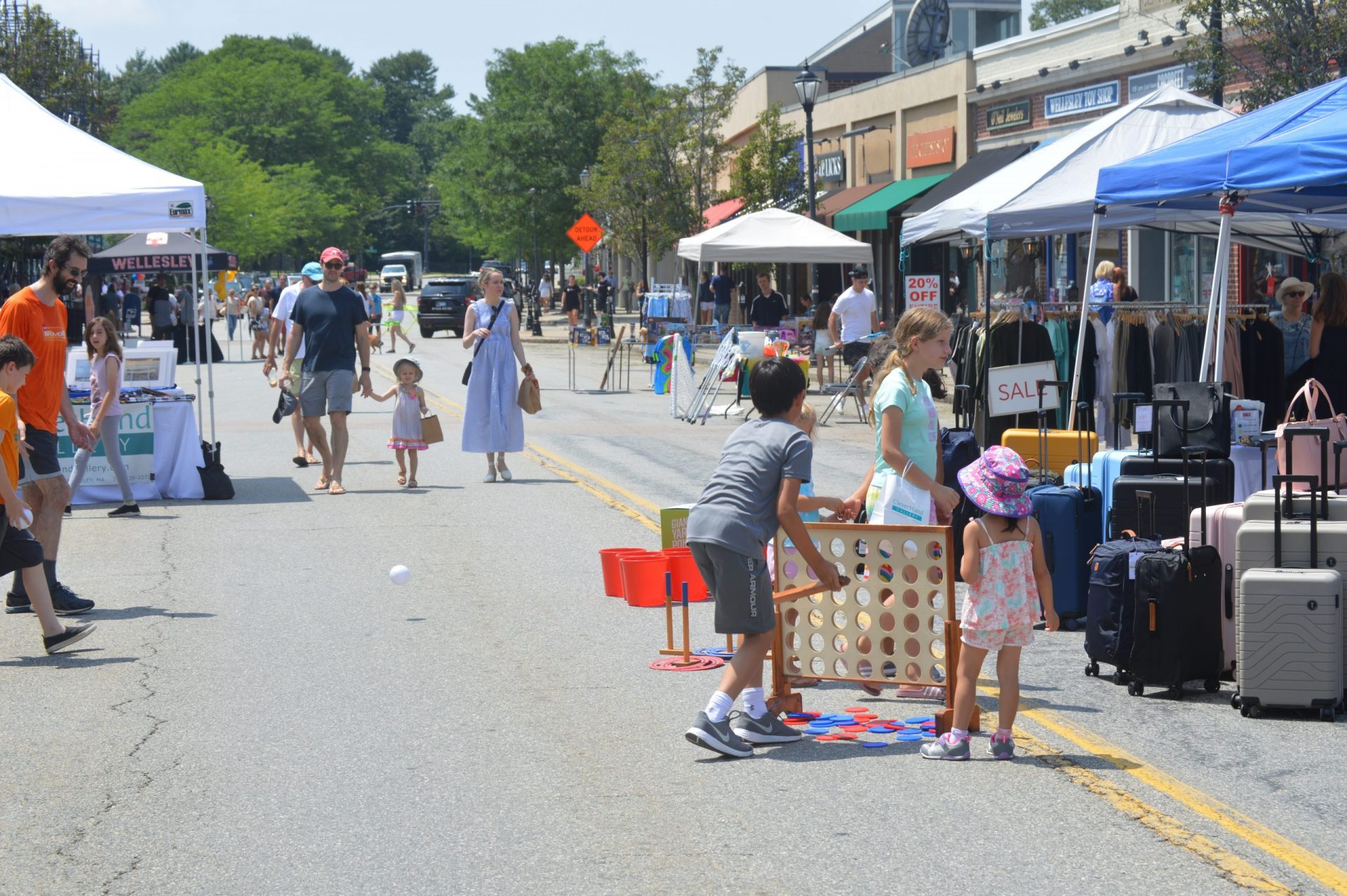 Wellesley Square celebrates July Jubilation Lite - The Swellesley Report