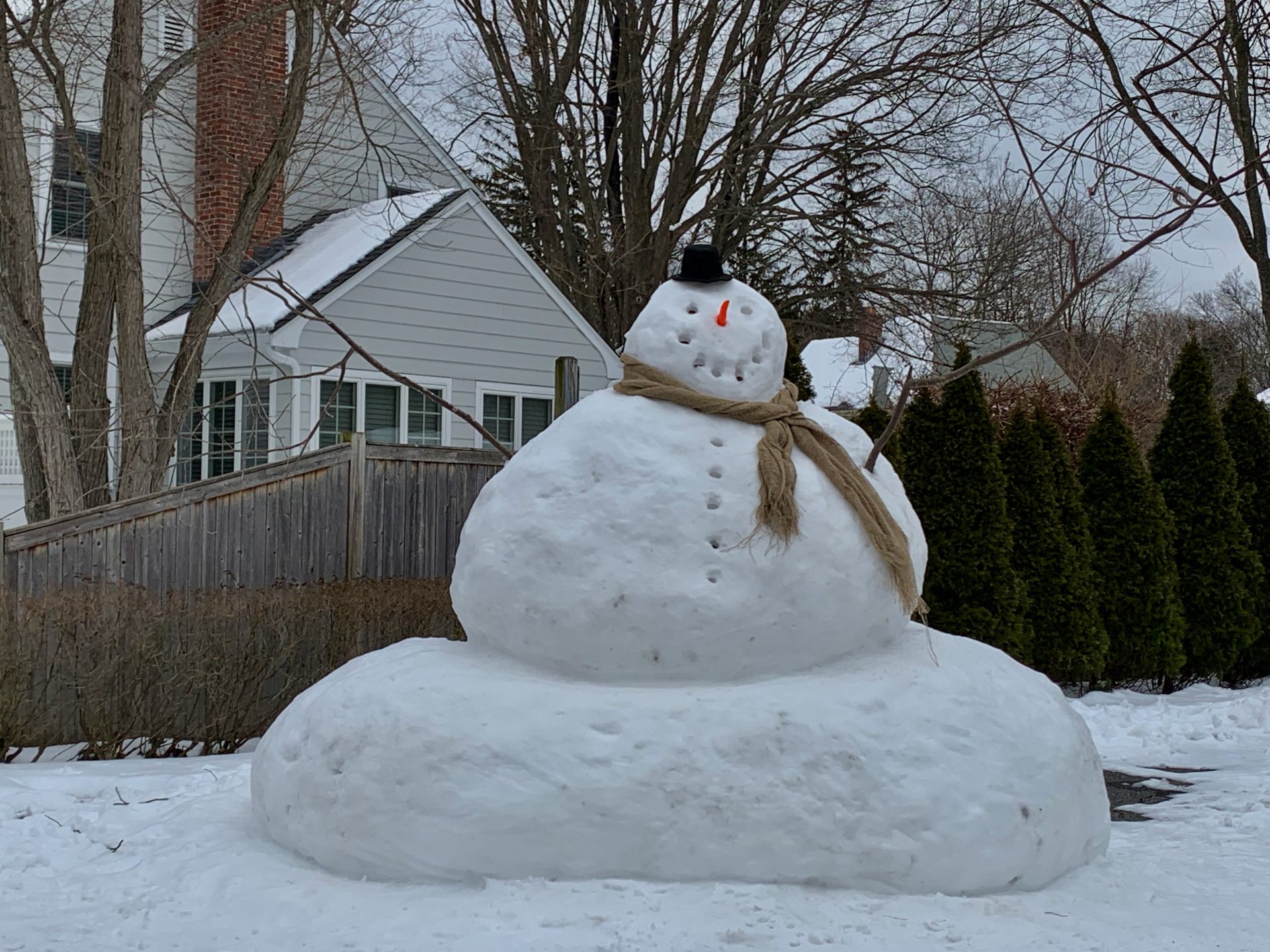 We've found our favorite Wellesley snowman of winter 2022 - The ...