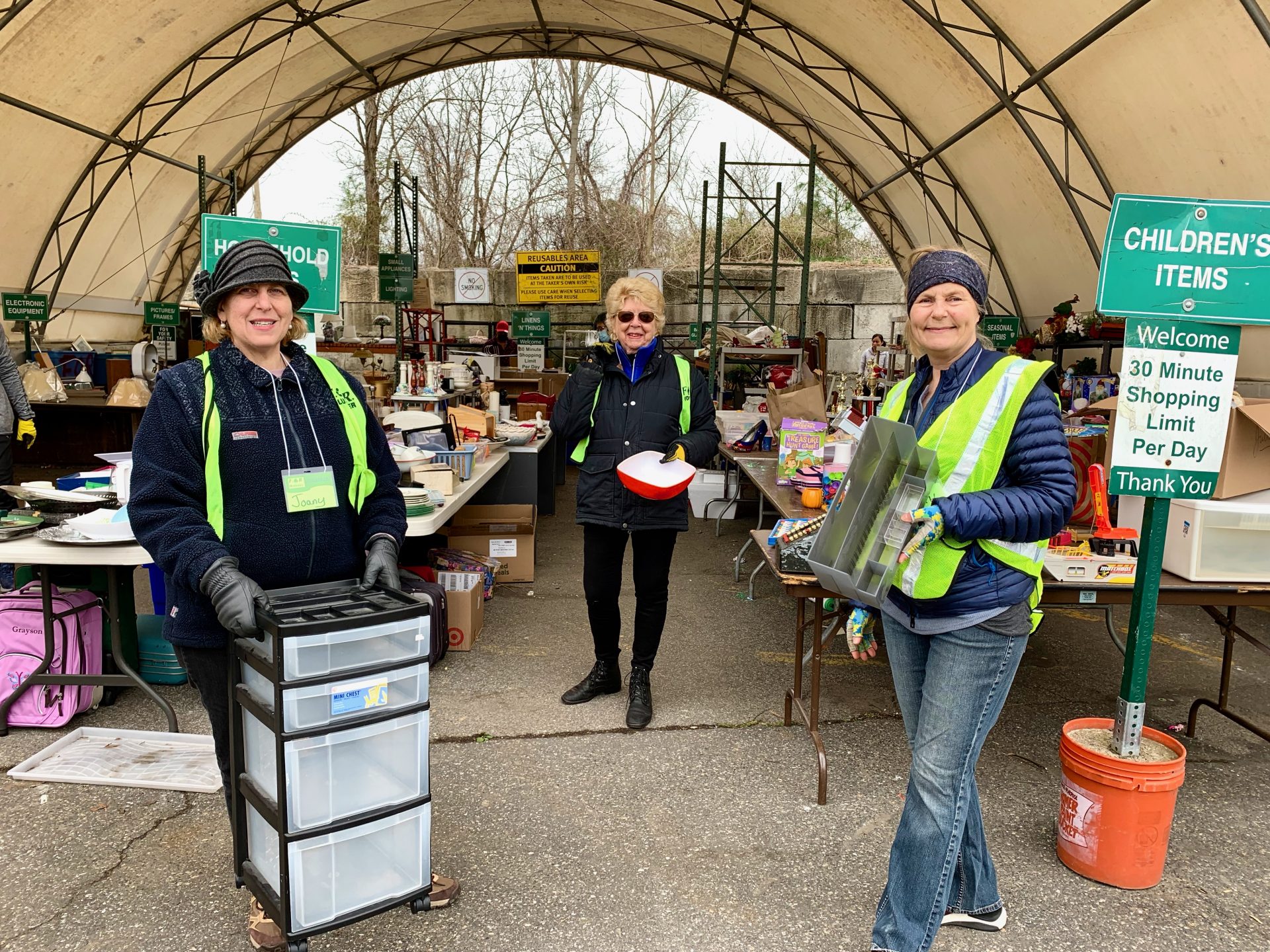 Wellesley RDF Reusables Area season opener, 2022 - The Swellesley Report